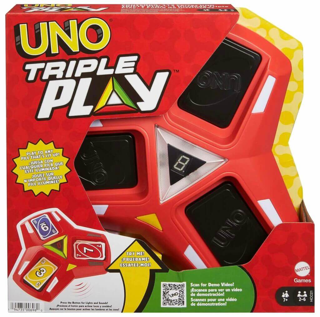 Mattel Games UNO Triple Play - 53% Rabatt