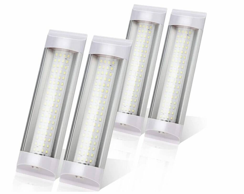 Damit bekommst du überall schnell Licht hin - 4er Satz LED ...