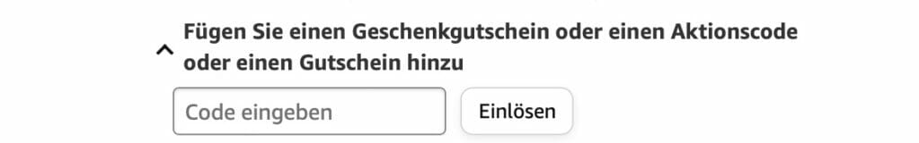 Wie verwende ich die Amazon Gutscheincodes? - Hottip Schnäppchen