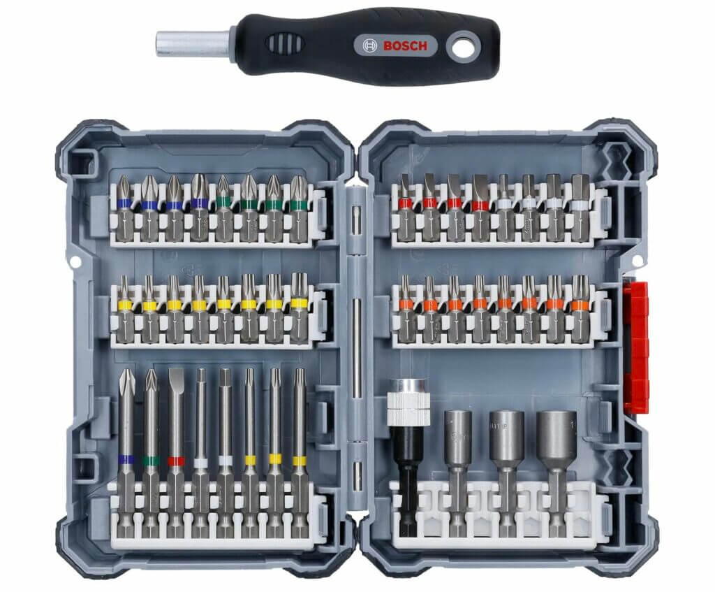 Bosch Professional Pick and Click Schrauberbit-Set (45-tlg.)