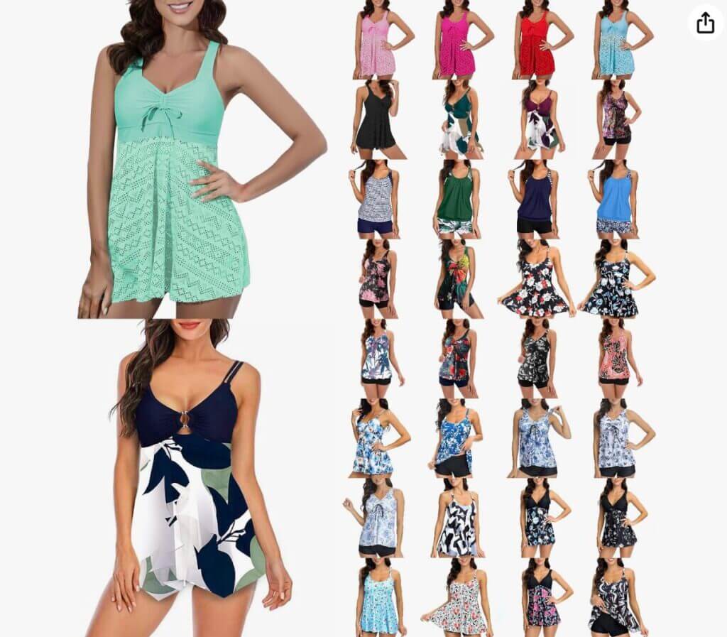Stilvolles Tankini-Set für Damen - Jetzt shoppen!