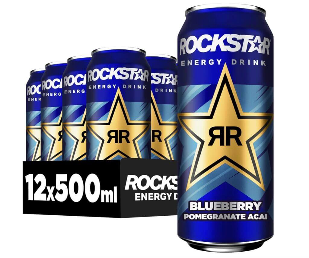 Rockstar Energy Drink Blueberry - 57% Rabatt jetzt sichern!
