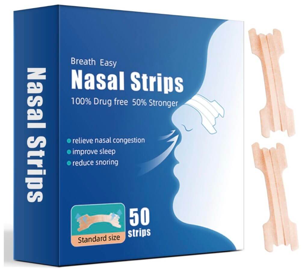 50 Stück Nasenpflaster - Für besseren Schlaf